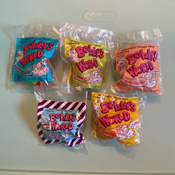McDonald's | Toys | Mcdonalds 994 Bobbys World Complete Set Of 4 W ...